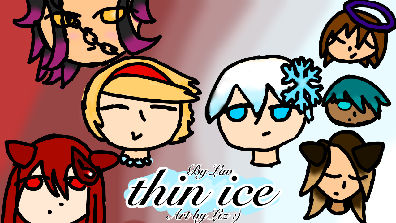 Thin ice banner idea - ibisPaint