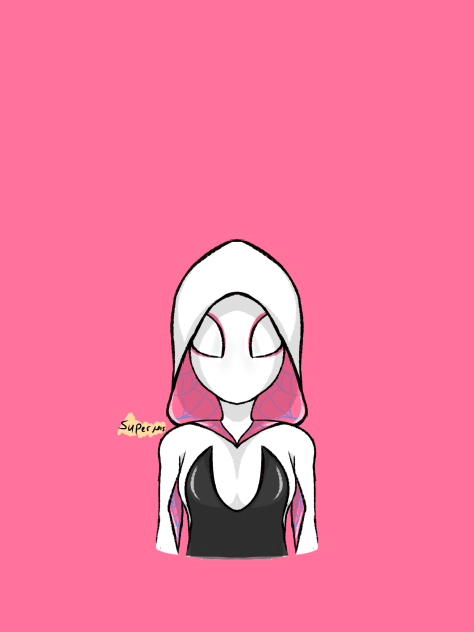 Spider Gwen - ibisPaint