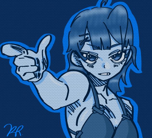 Feeling Blue - ibisPaint