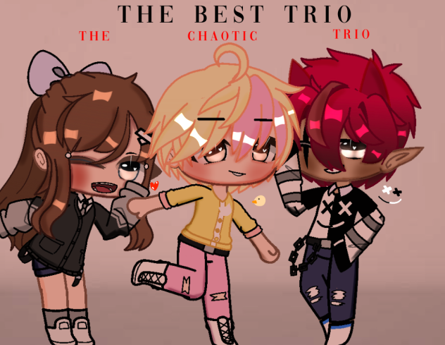 Chaotic Trio - ibisPaint