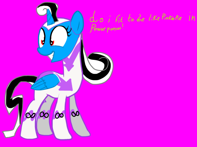 speedpaint miss smile power pony - ibisPaint