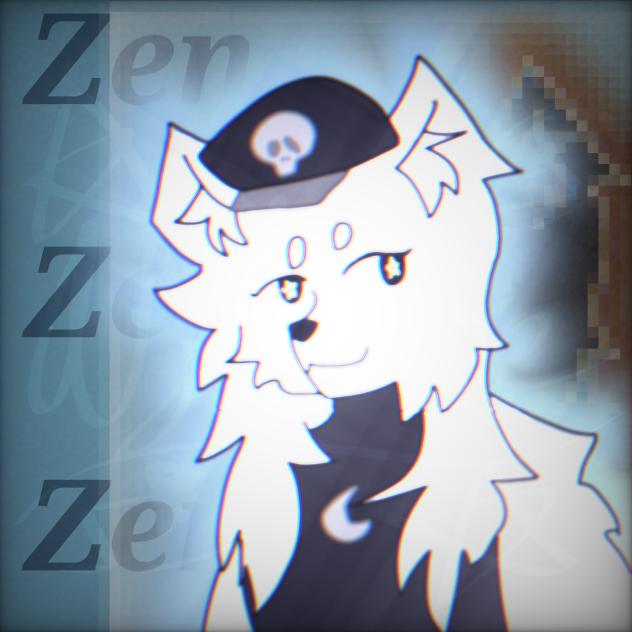 I drew my friend's fursona, Zen - ibisPaint