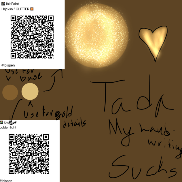 Gold brush - ibisPaint