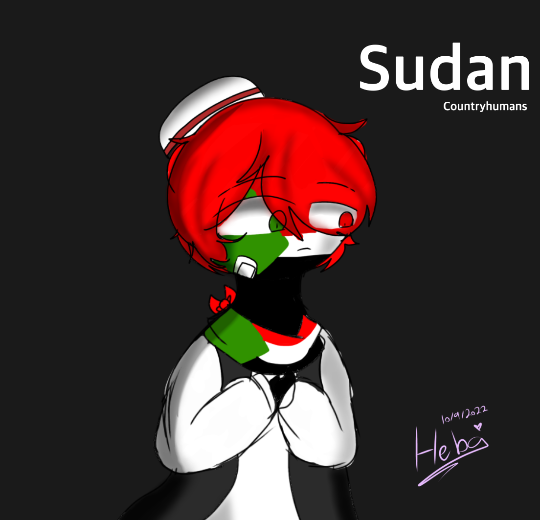 Countryhumans Sudan - ibisPaint