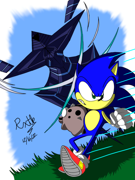 Sonic Frontiers - ibisPaint