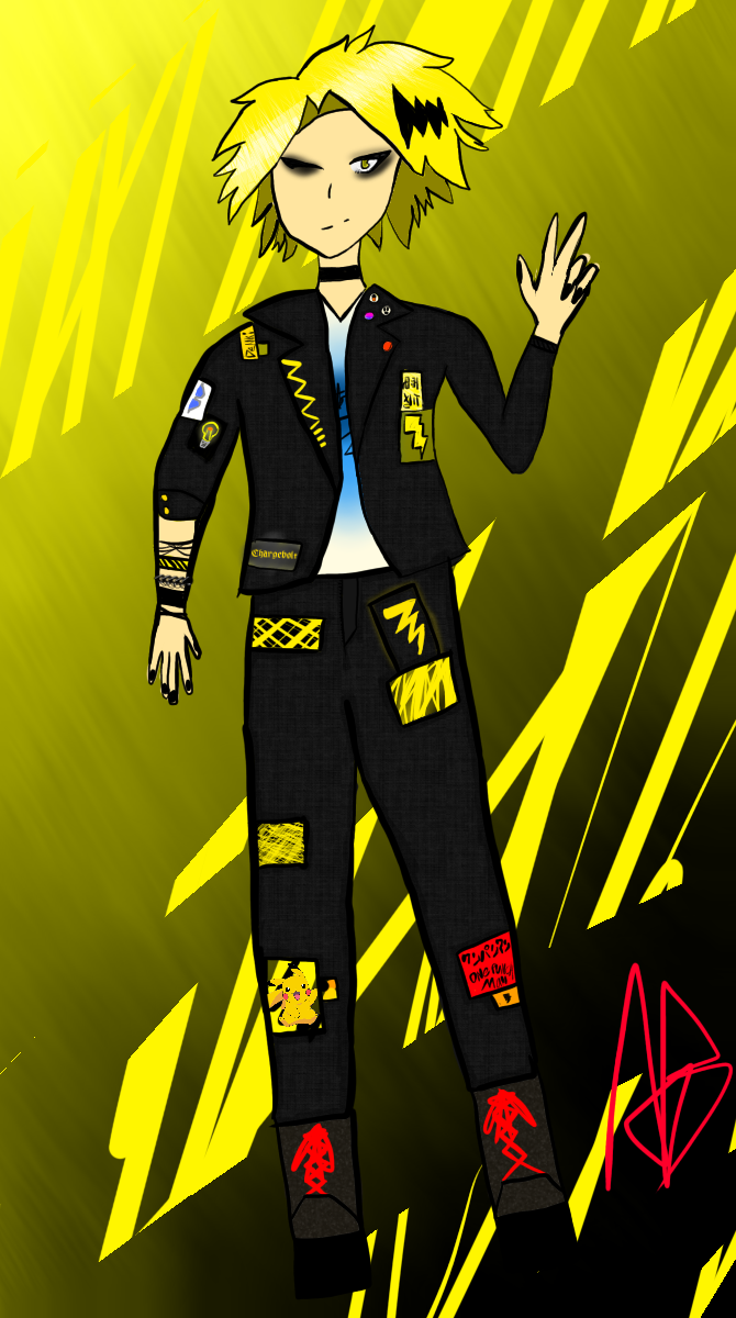 Crustpunk denki - ibisPaint