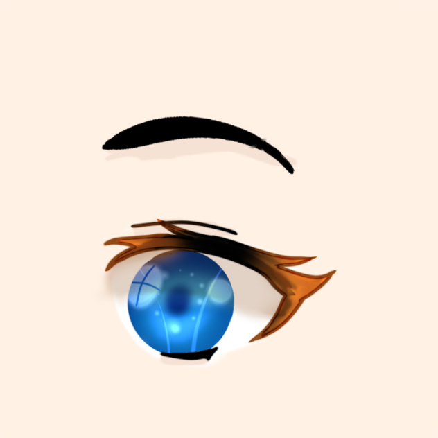 blue eye - ibisPaint