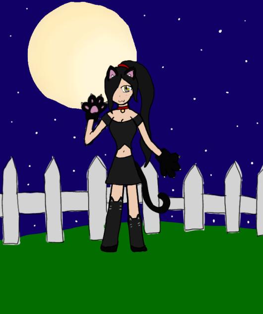 Black Kitty - ibisPaint