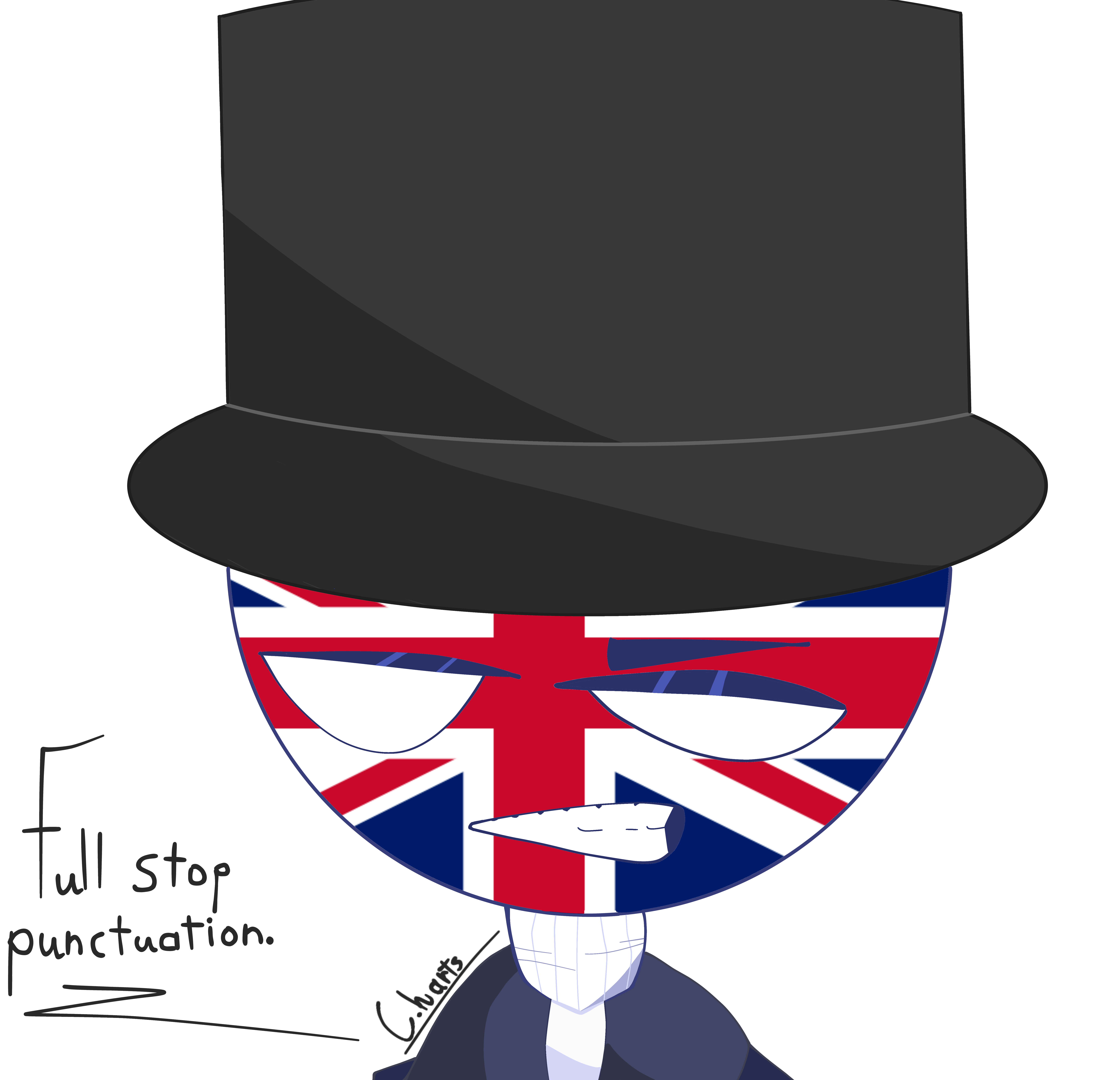 Full stop punctuation. - ibisPaint