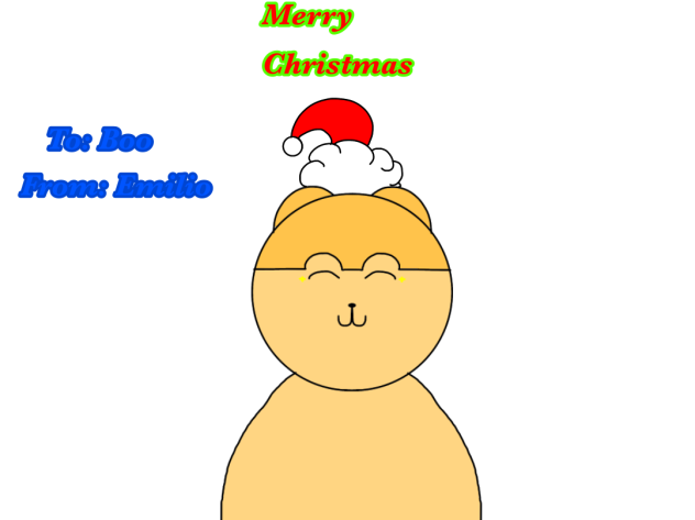 Merry Christmas Boo - ibisPaint