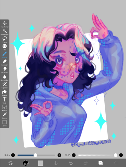 hello is me ella - ibisPaint