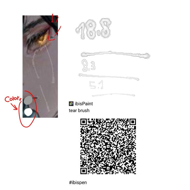 Tears brush - ibisPaint