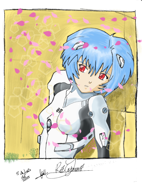 rei ayanami - ibisPaint