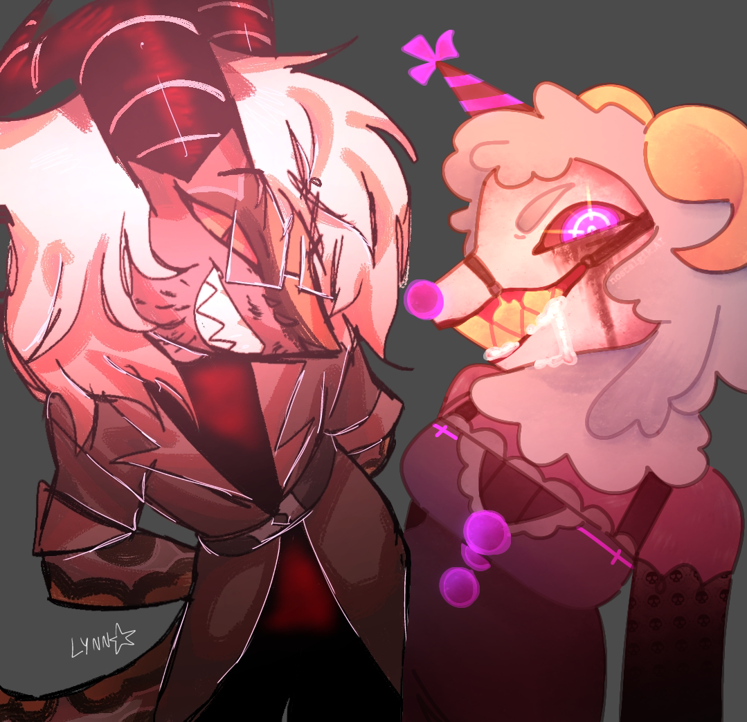 Calm down, you clown. A collab with Lynn - ibisPaint