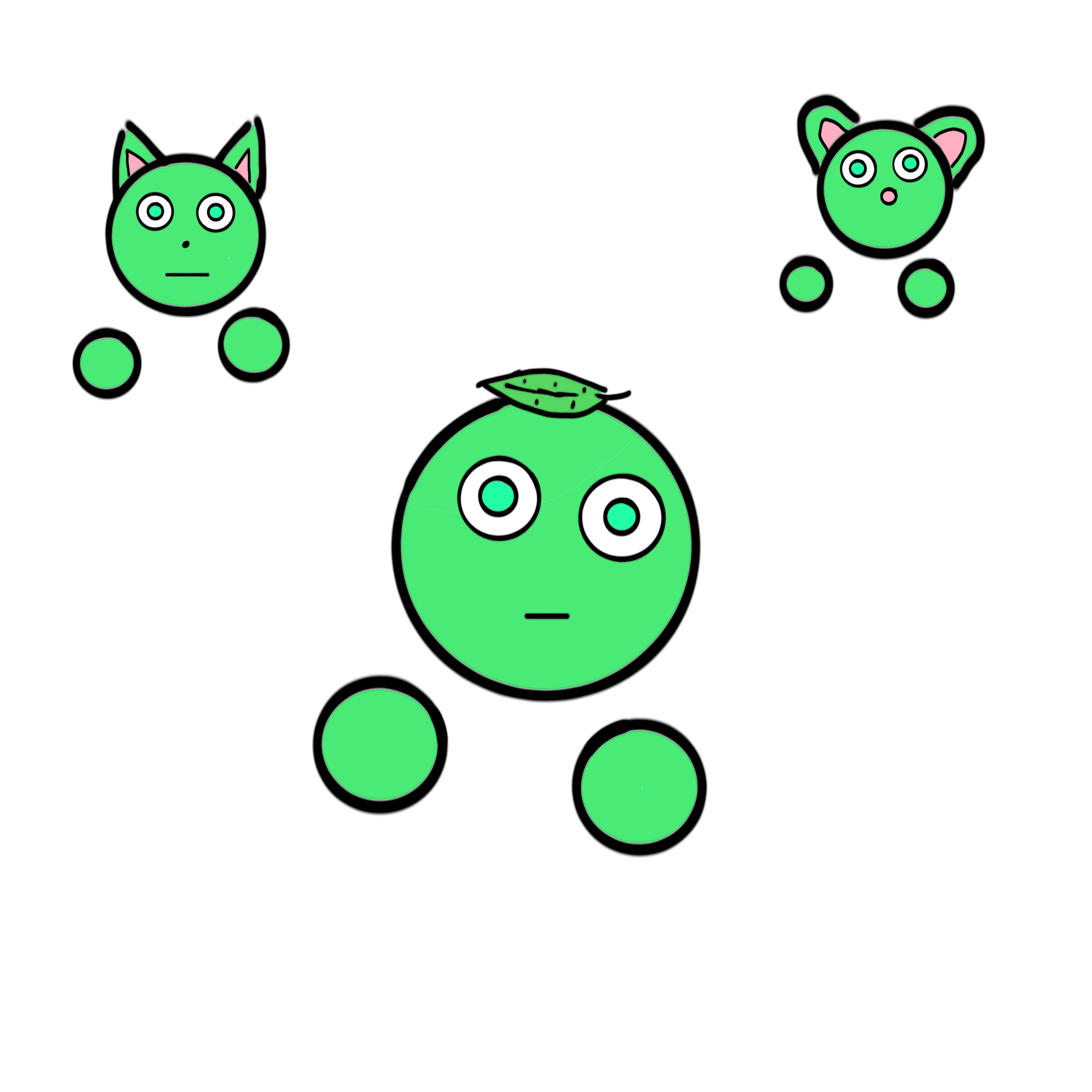 the peas - ibisPaint