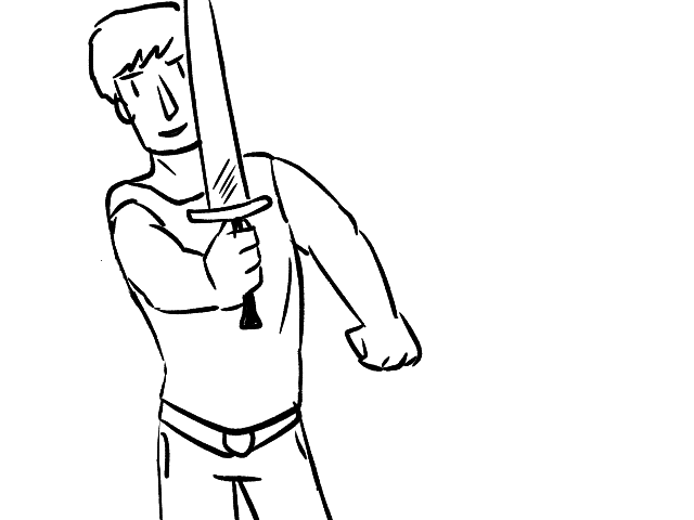 sword swing - ibisPaint