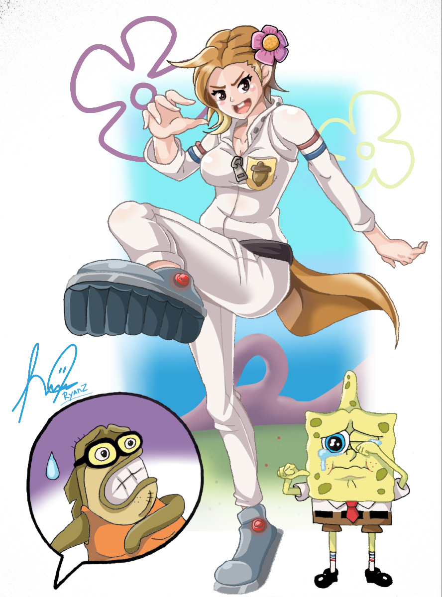 Sandy Cheeks Fanart - ibisPaint