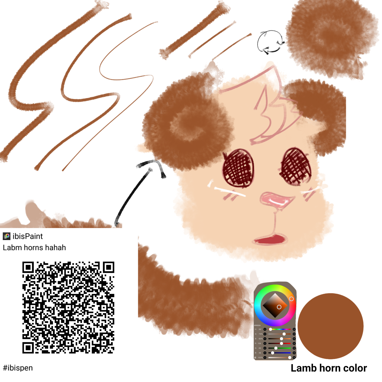 Lamb horn - ibisPaint