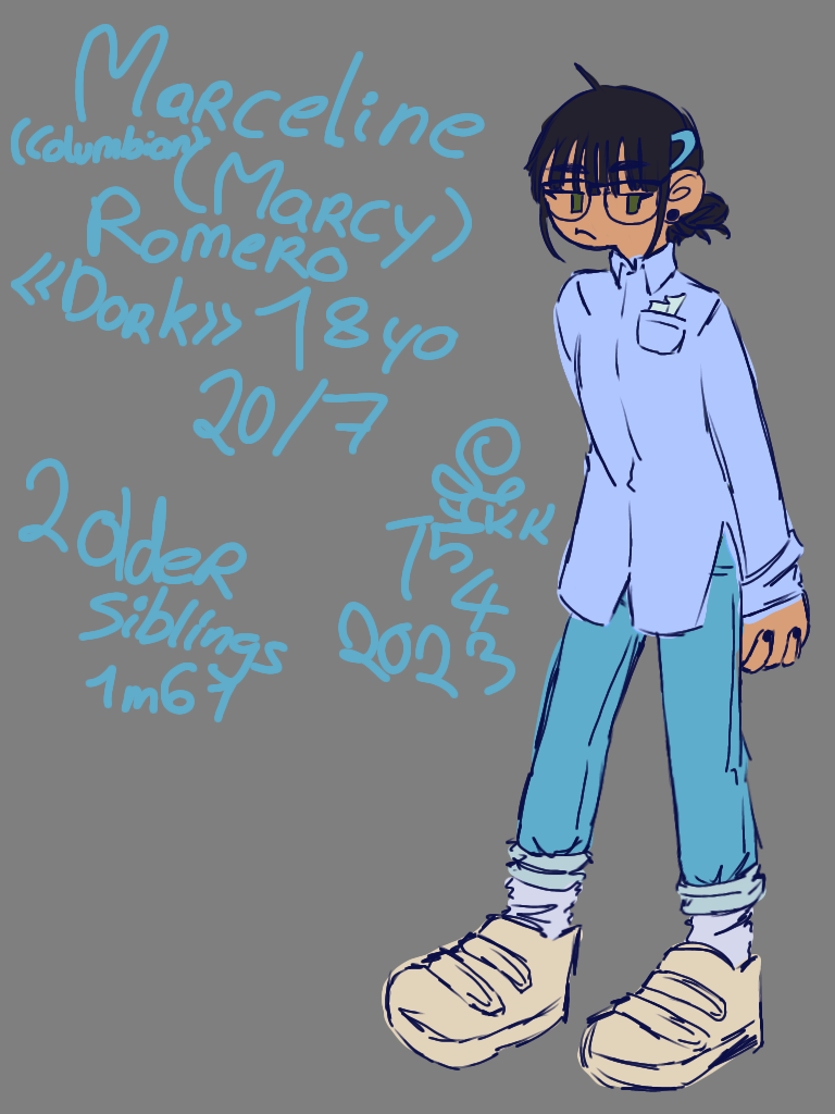 Marcy (webtoon project) - ibisPaint