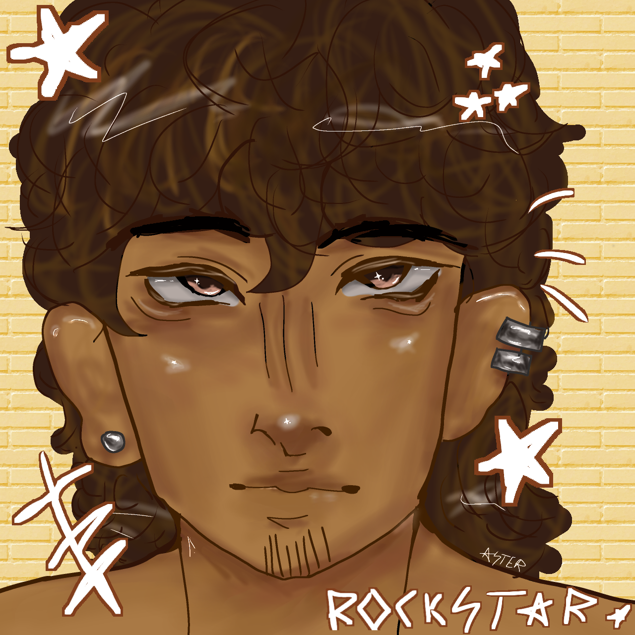 Rockstar rat - oc collab - ibisPaint