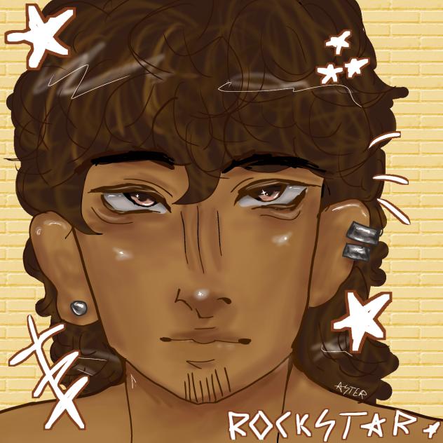 Rockstar rat - oc collab - ibisPaint