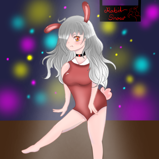 rabbit show - ibisPaint