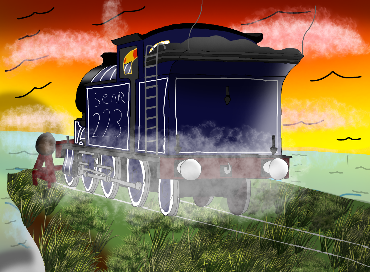 Cole and the sunset - ibisPaint