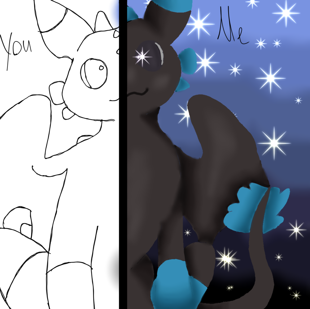 Dragon comp - ibisPaint