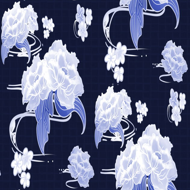 IBM1418 kimono pattern f - ibisPaint