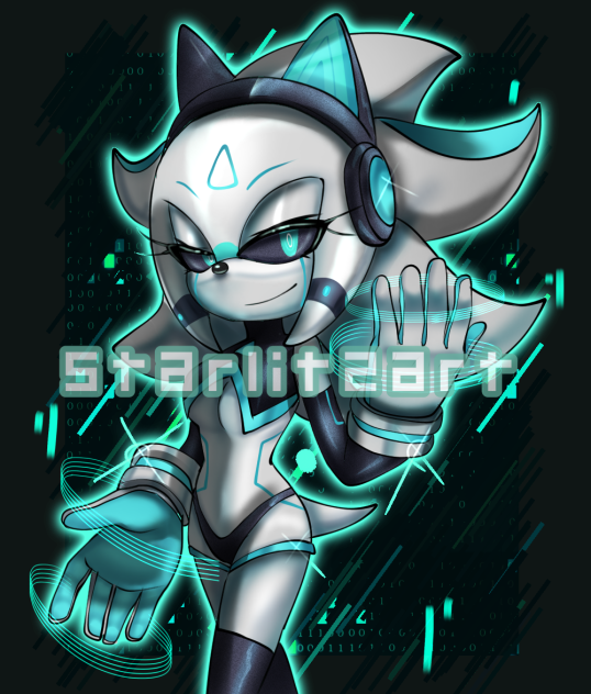 Proxy the holo-hedgehog - ibisPaint