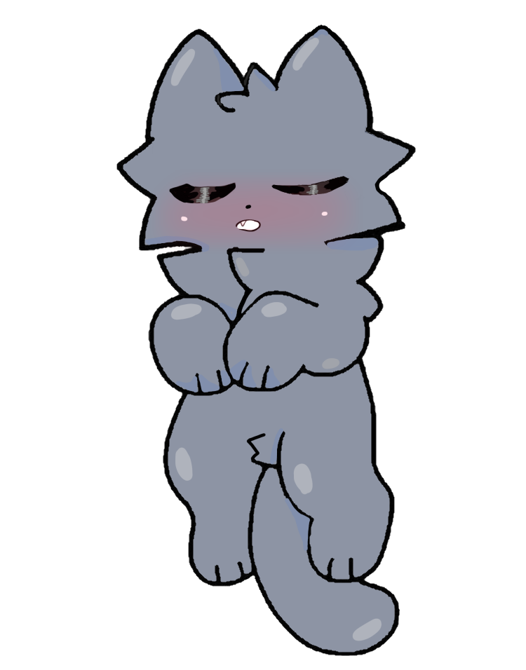 Cute cat sleep - ibisPaint