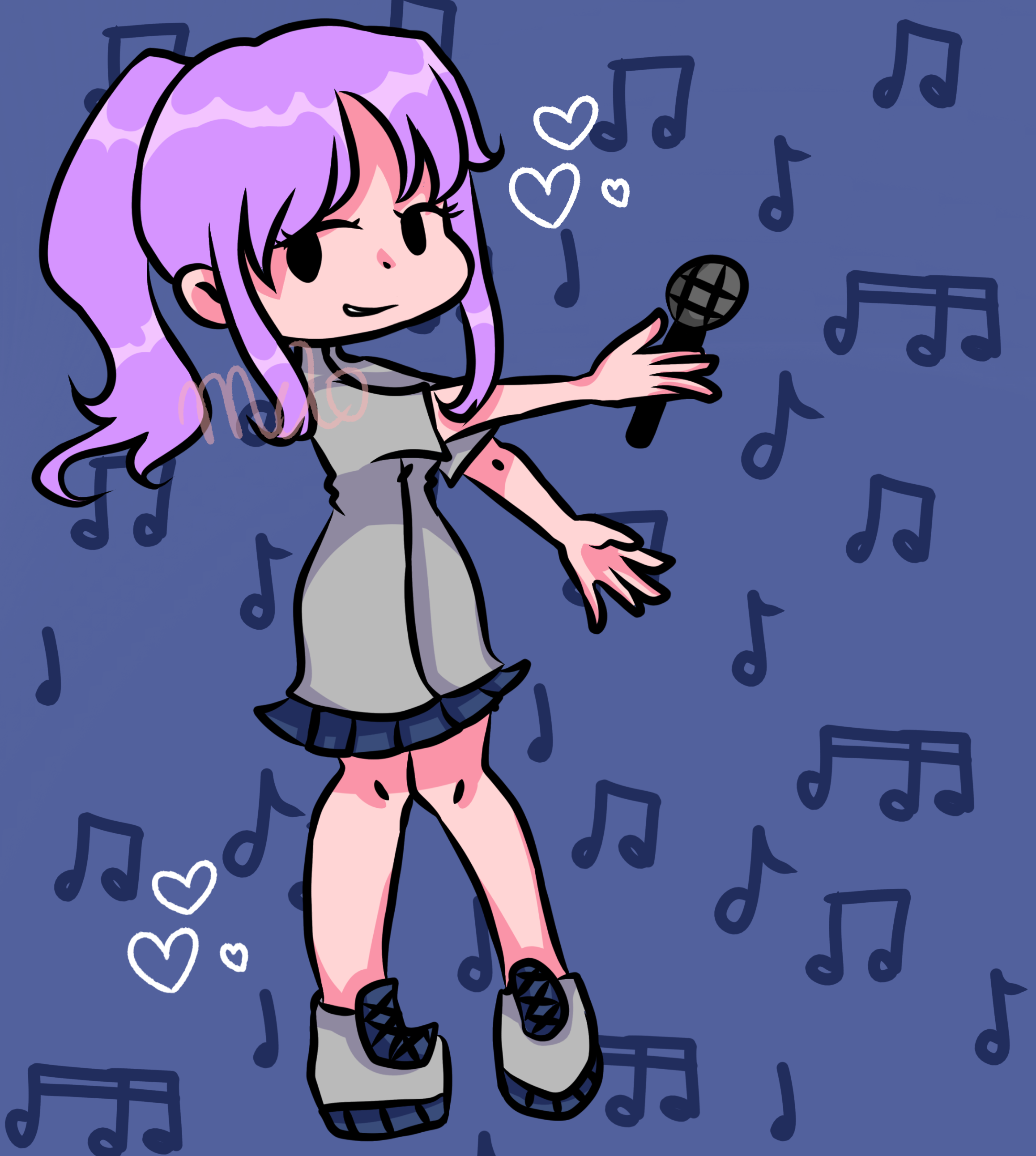 Violette but in fnf - ibisPaint