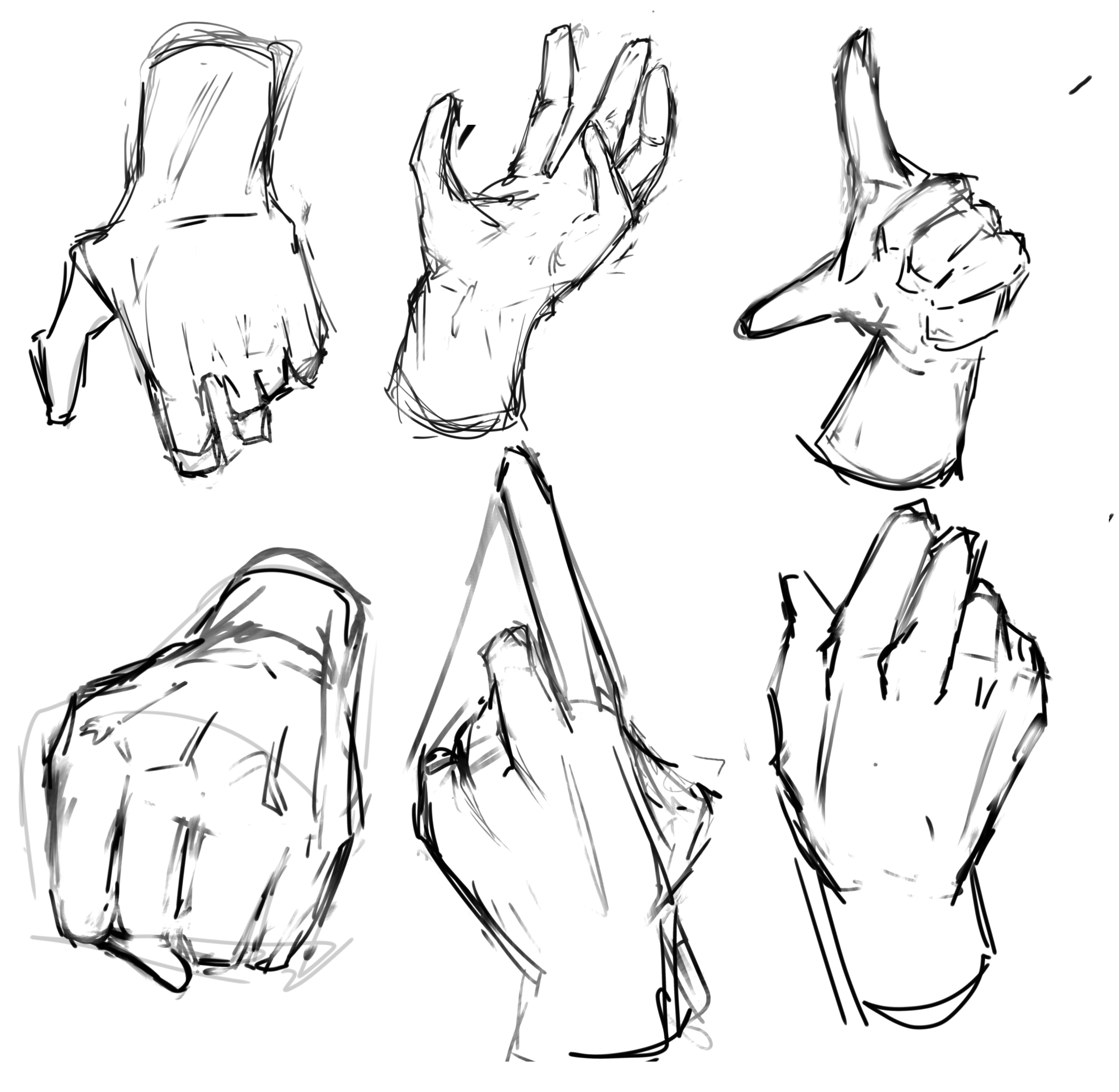 Hand practice - ibisPaint