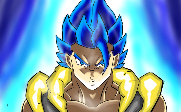 gogeta ss dios - ibisPaint