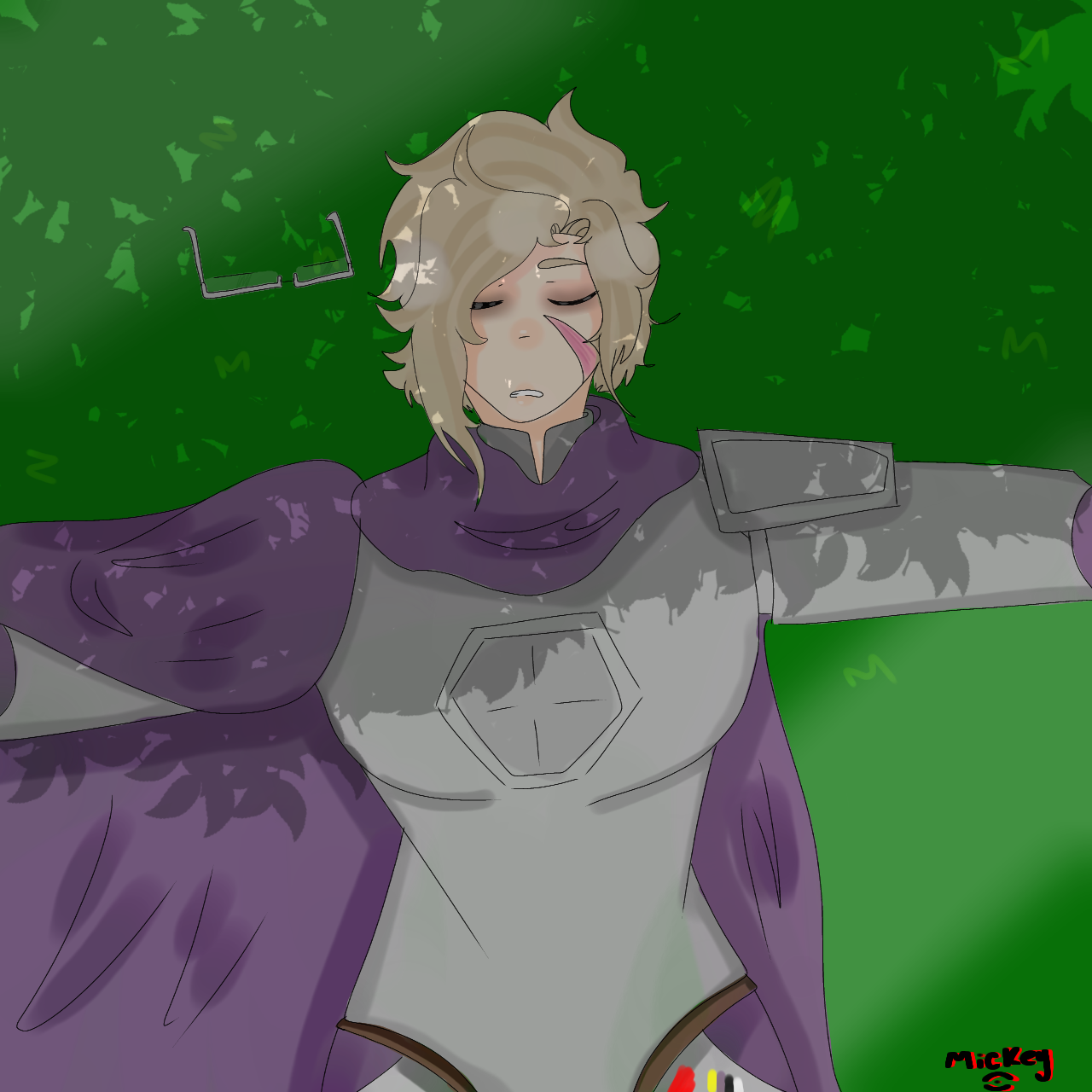 Rest Knight - ibisPaint