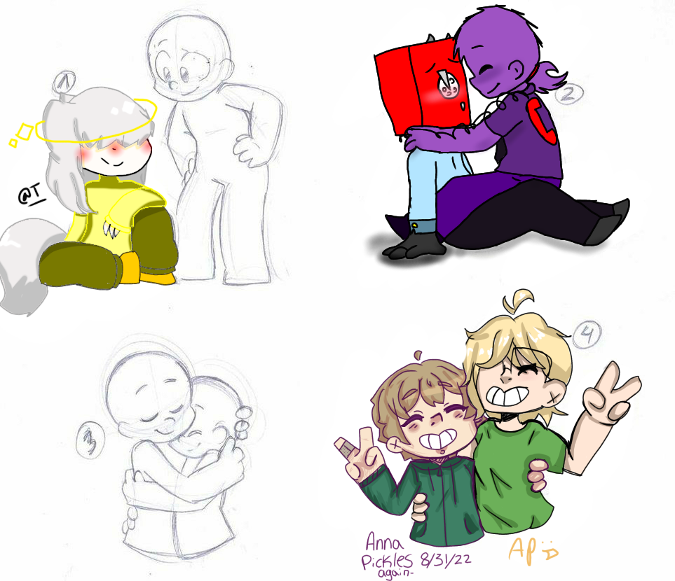 Collab with myself - ibisPaint