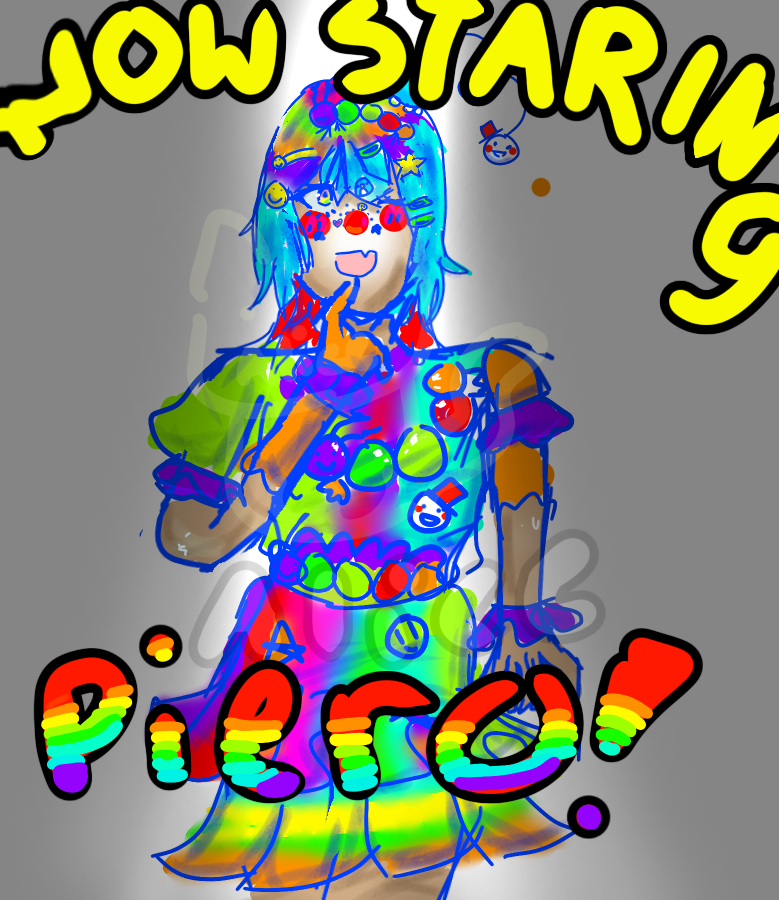 Piero the circus clown!! - ibisPaint