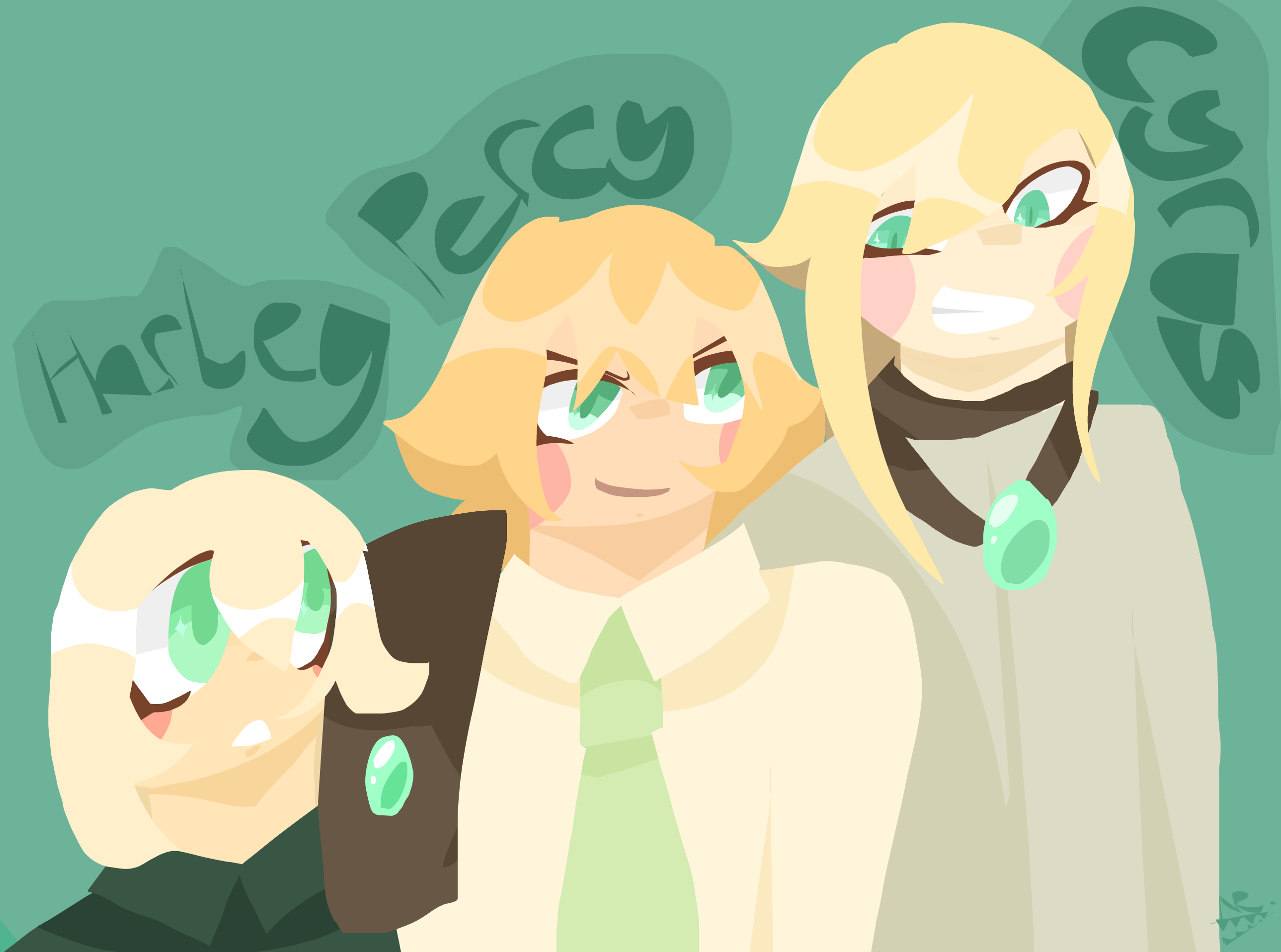 Harley Percy and Cyrus - ibisPaint