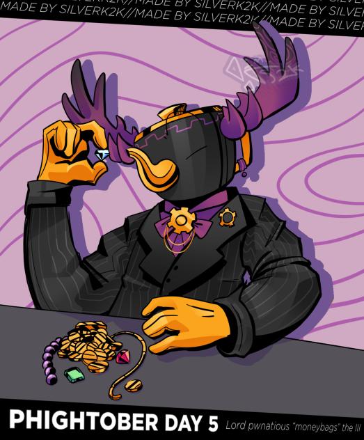 PHIGHTober 5! Lord Pwnatious! - ibisPaint