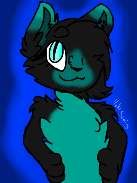 Quick Speedpaint of a new oc - ibisPaint