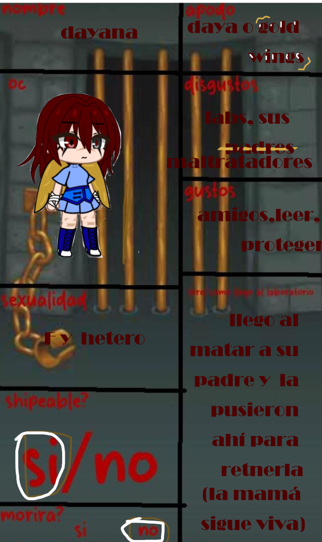 ficha para nix pt3 - ibisPaint