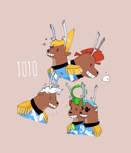 NSR 1010 reindeer - ibisPaint