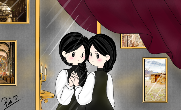 The mirror - ibisPaint