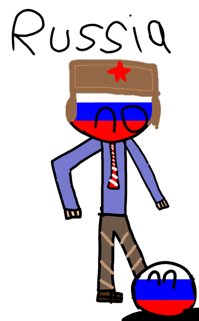 Russia Countryball&Countryhuman - ibisPaint