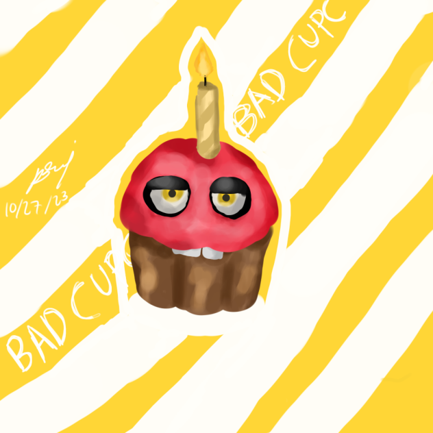 bad cupcake - ibisPaint