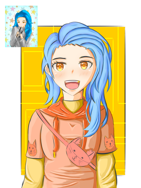 Redraw Hana - ibisPaint