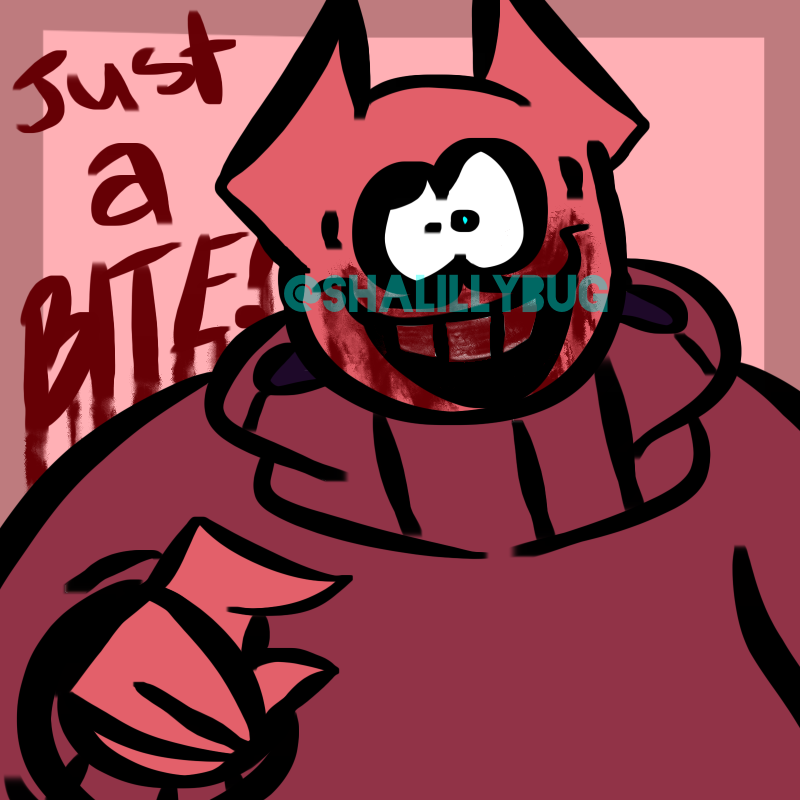 [blood] (REUPLOAD).. just a bite ! - ibisPaint