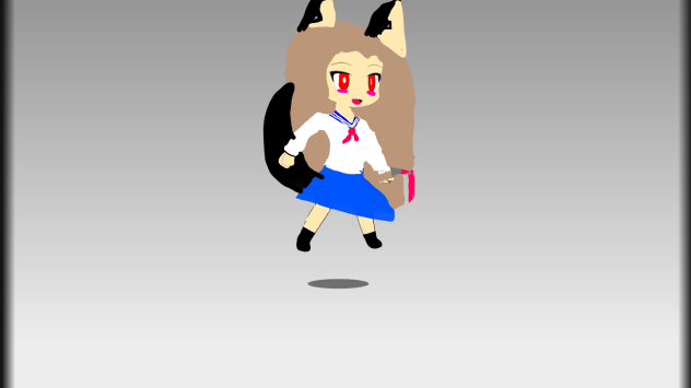 gacha studio characters yandare wolf - ibisPaint