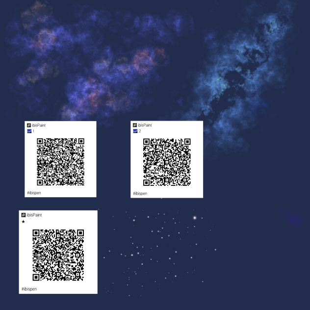 starry night. - ibisPaint