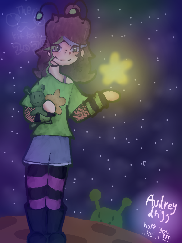 AUDREY DTIYS👽⭐️👽⭐️👽 - ibisPaint
